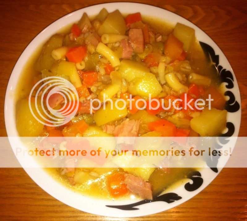 The Wife's Gammon Broth Recipe | MiniMins.com