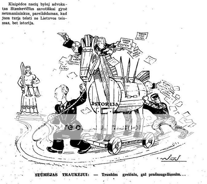 Cartoons from Lithuanian pre-WWII press - part 2, cartoons from ...