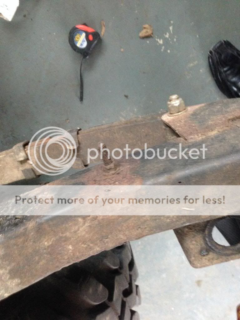 What are these threaded studs on the inside of the frame? | Jeep ...