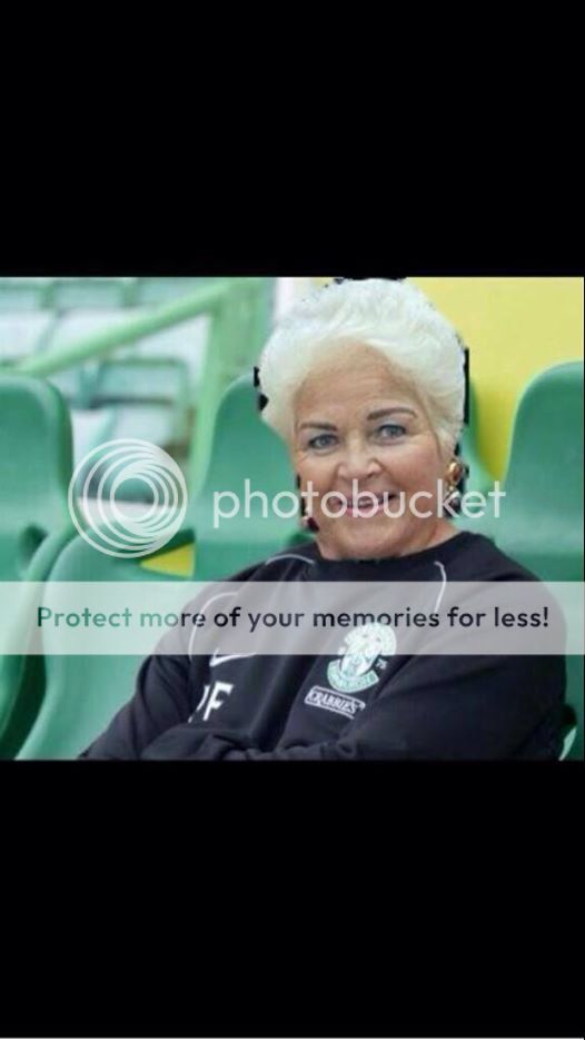 Pat Butcher - The Terrace - Jambos Kickback