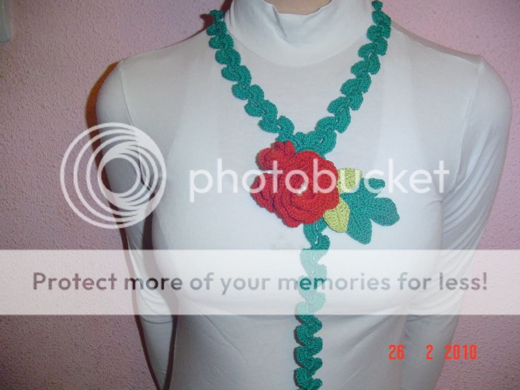 Coliere crosetate - Accesorii crosetate partea a 5-a